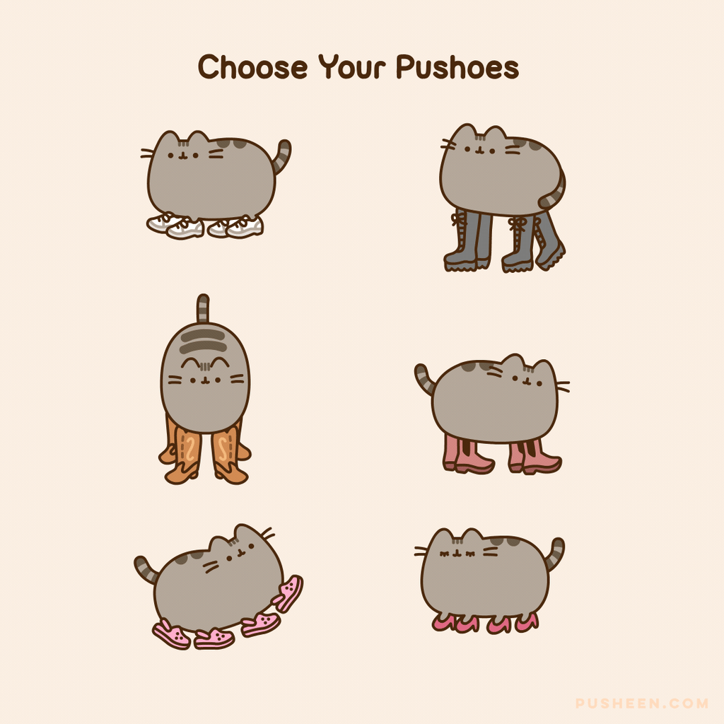 Choose Your Pushoes – Pusheen Shop