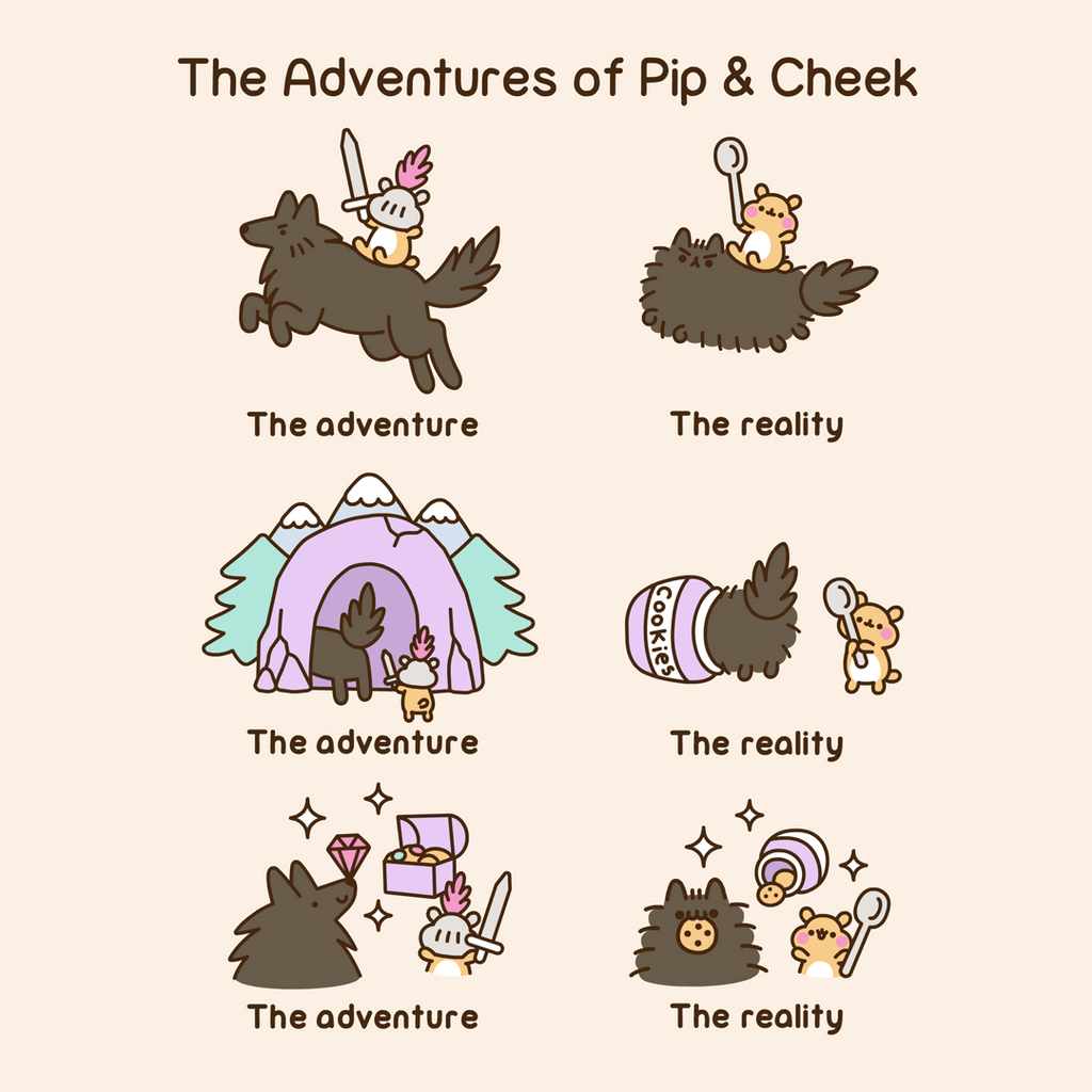 The Adventures of Pip and Cheek – Pusheen Shop