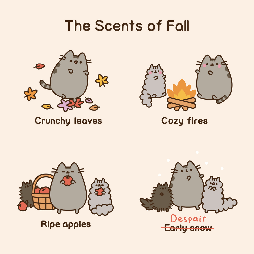 The Scents of Fall – Pusheen Shop