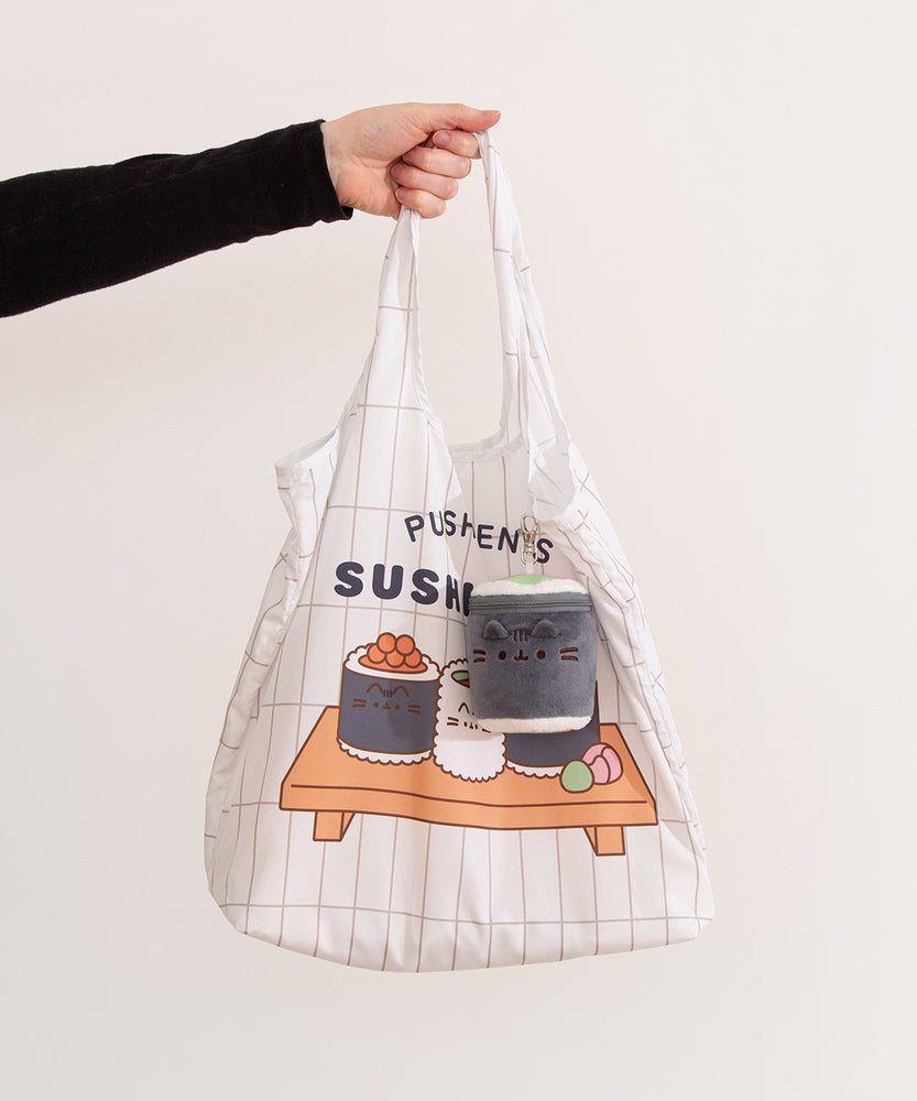 Pusheen Sushi Reusable Bag Keychain Plush – Pusheen Shop